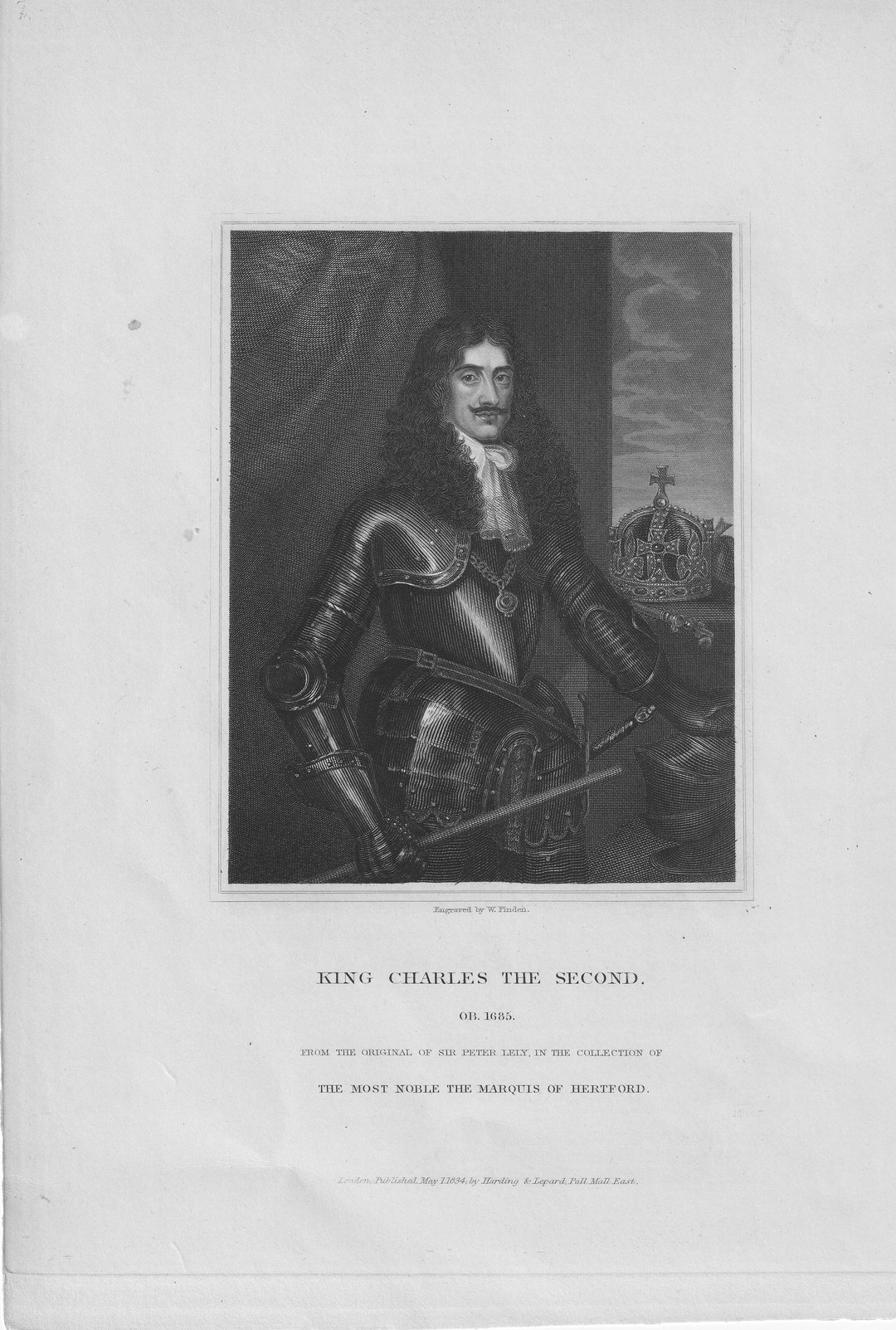 King Charles the Second, Prince Rupert, James Stuart, 1st Duke of ...