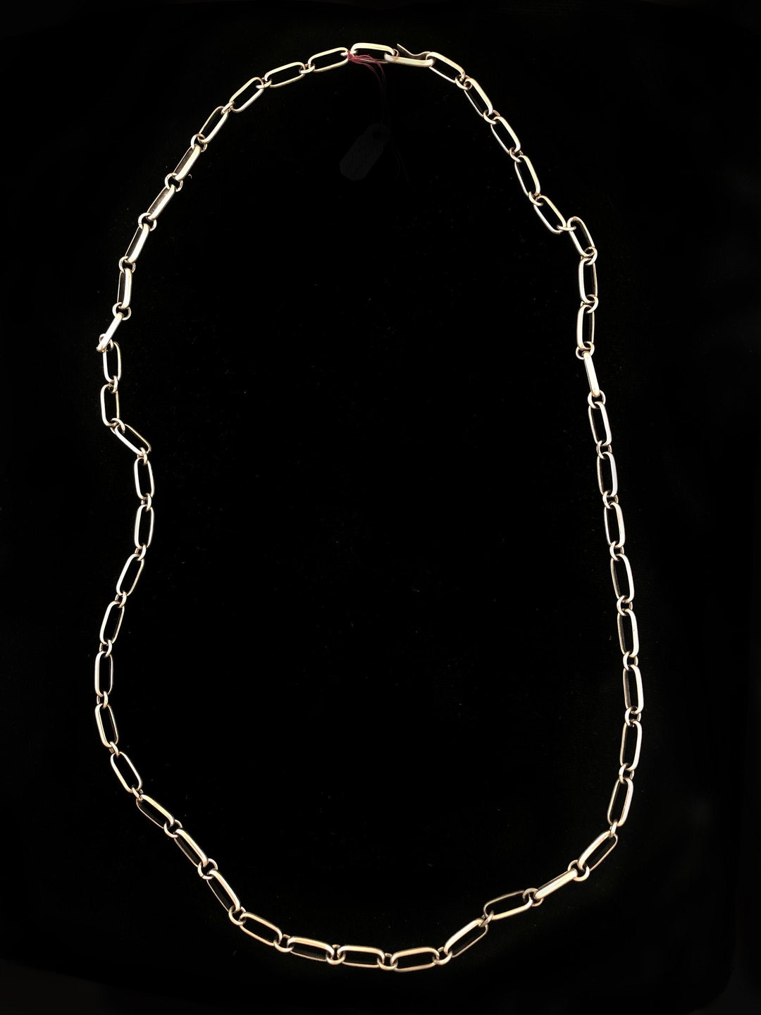 Handmade Silver Dot and Dash Chain, Navajo-made Native American ...