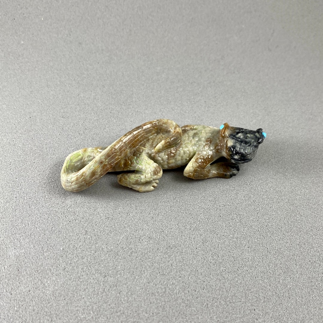 Zuni Lizard Fetish Native American Handmade by Zuni Artist - Etsy