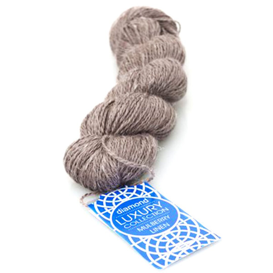 Diamond Luxury Mulberry Linen Yarn - Etsy