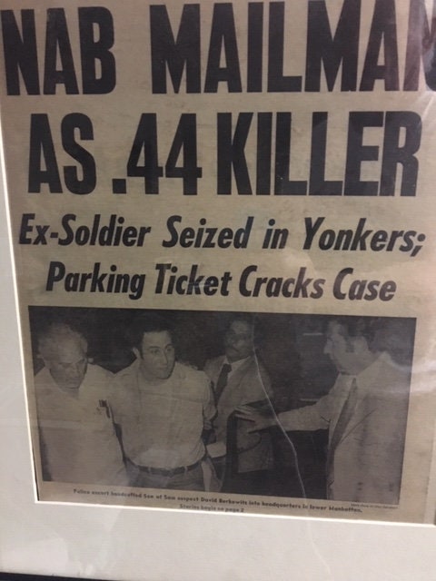 SON of Sam .44 Caliber KILLER David Berkowitz Mailman 1977 NY Daily ...