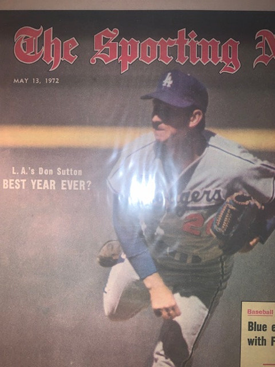 Don Sutton Los Angeles DODGERS 1972 Original - Etsy