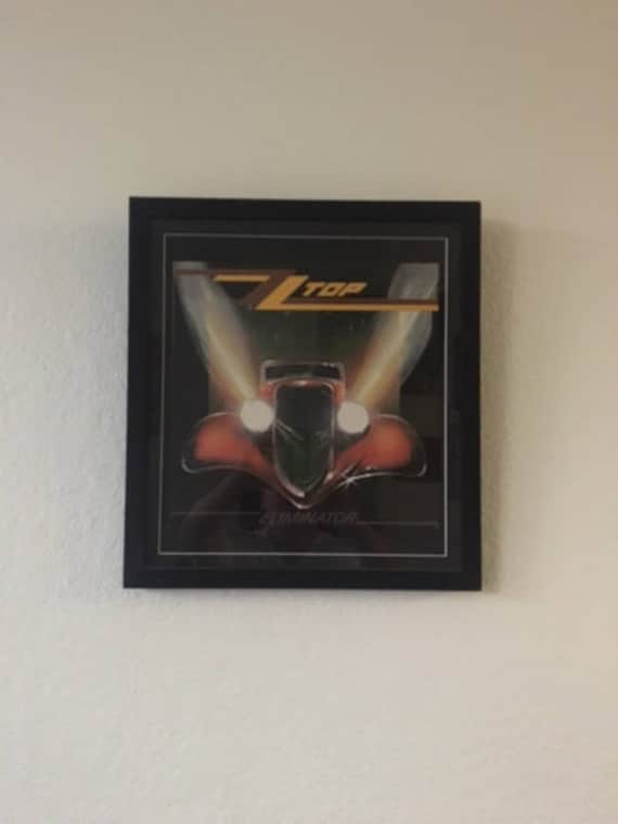 ZZ Top Eliminator LP Album Cover/ Sleeve and Playing Vinyl | Etsy