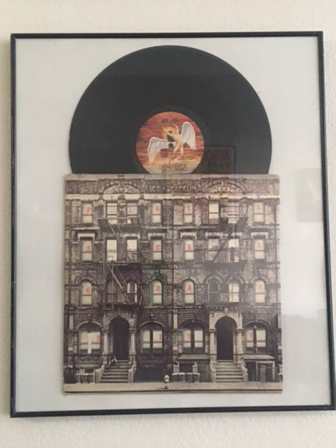 Physical Grafitti Led Zepellin Vinyl Album and Cover 33 1/3 Rpm - Etsy