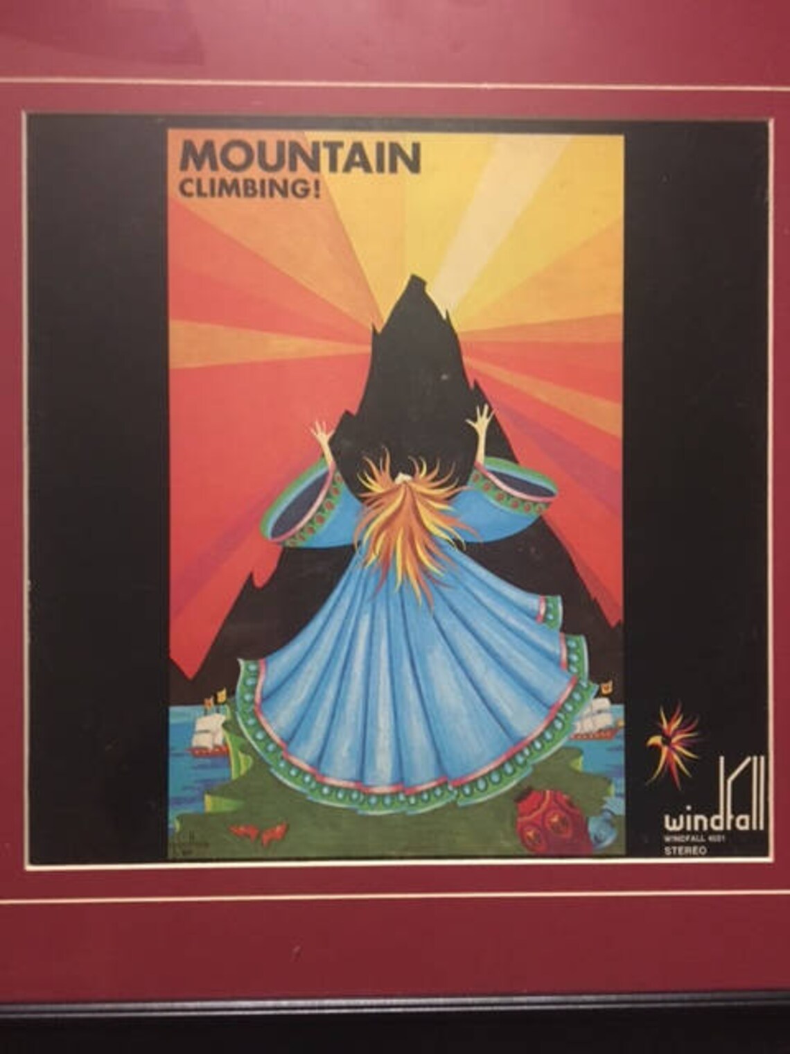 MOUNTAIN Climbing Vinyl Record and Album Cover Rock and Roll - Etsy
