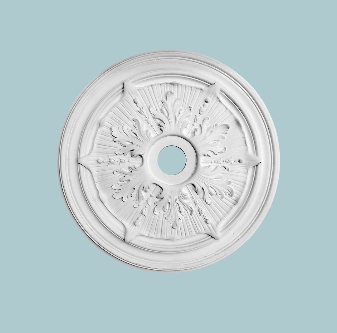 Plaster Ceiling Medallion 27 1/2" Diameter - Etsy