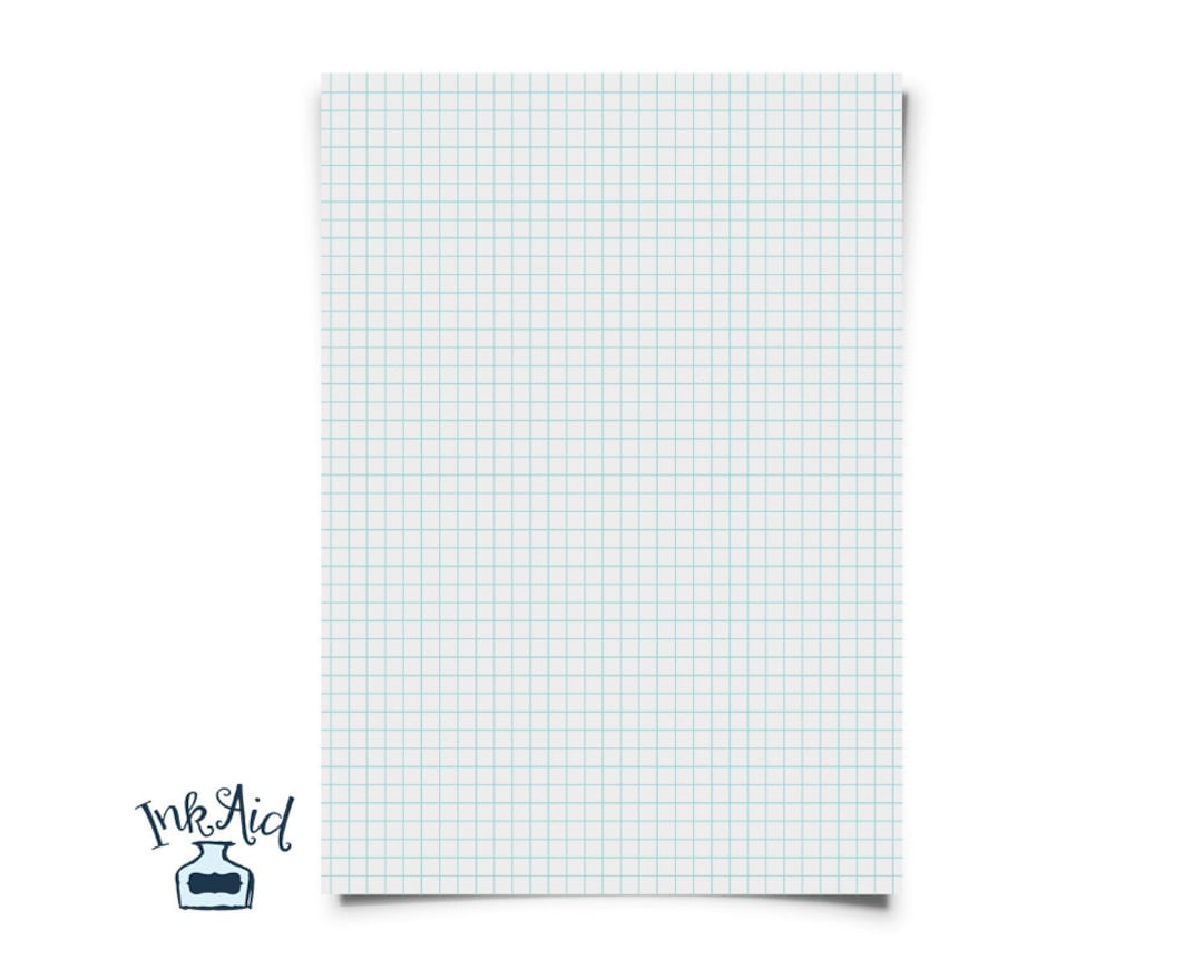 Print Your Own | GRAPH Grid Paper | 1/4 Inch Squares | PDF Format ...