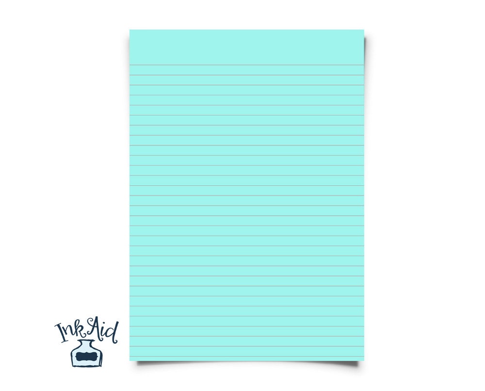 Print Your Own | LINED Writing Paper | Wide Rule & College Rule Both ...