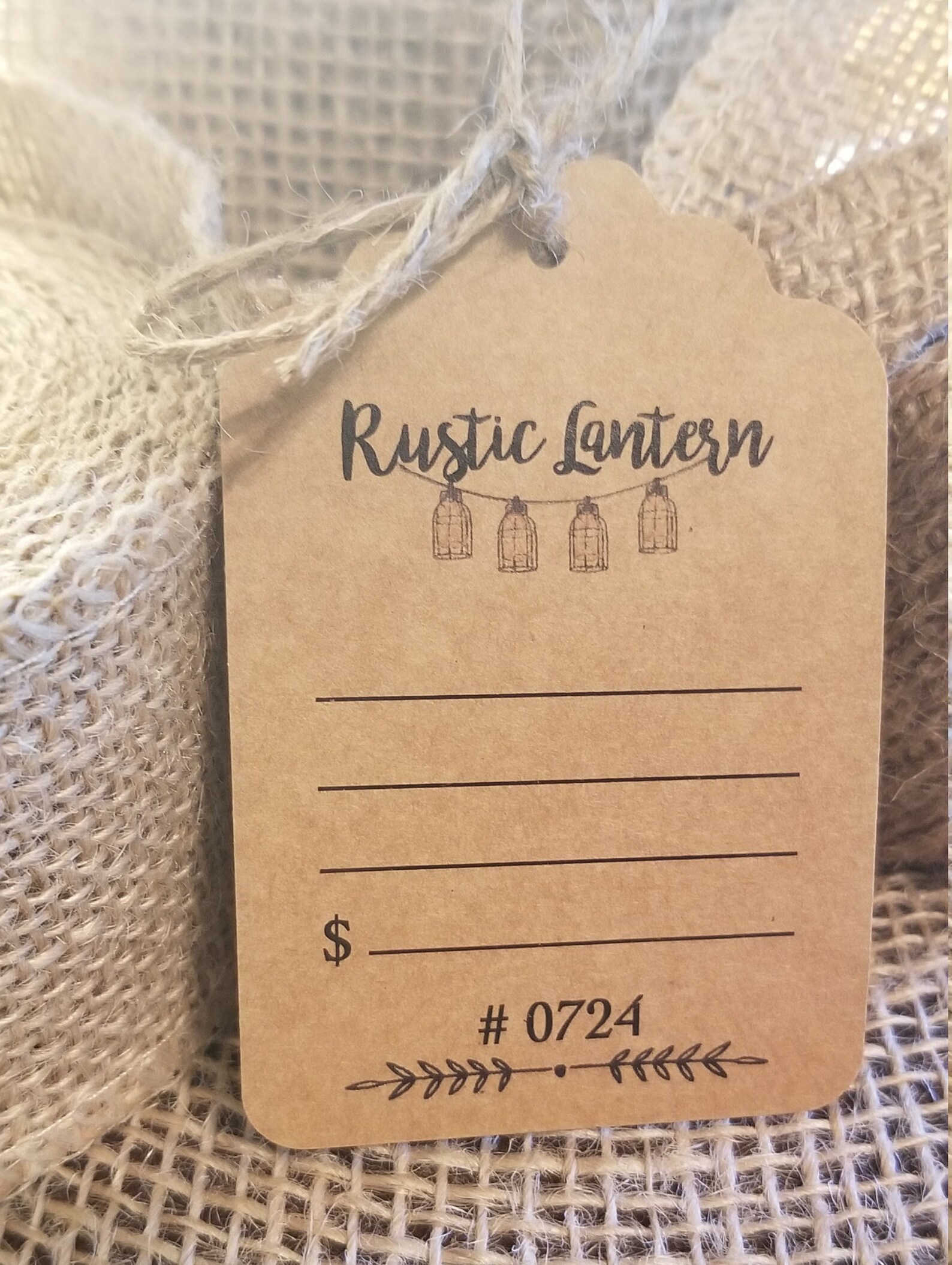 Custom Personalized Tag Rustic Vintage Decorative Tags - Etsy