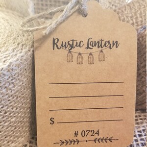 Custom, Personalized Tag, Rustic, Vintage, Decorative Tags, Wedding ...