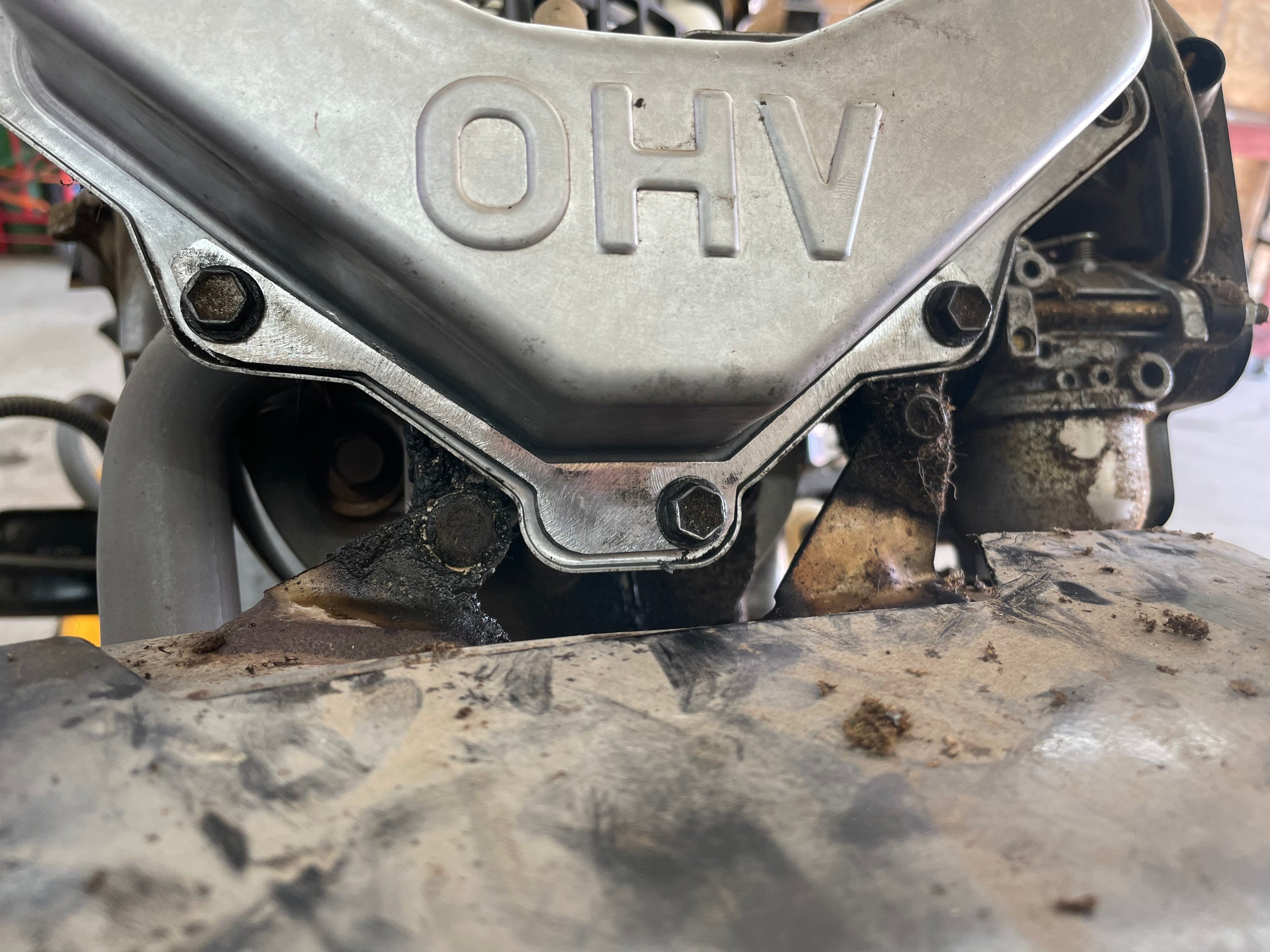 Kohler Courage Single Cylinder OHV Valve Cover Plate, BG Plate, Oil ...