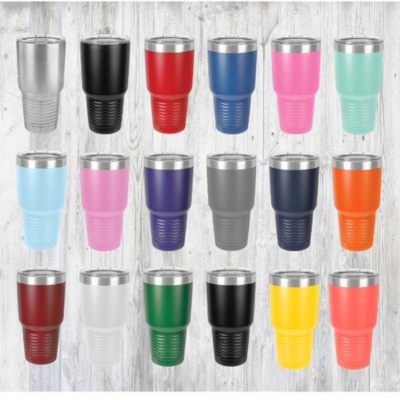 Custom Text Tumbler Personalized Travel Tumbler Laser - Etsy