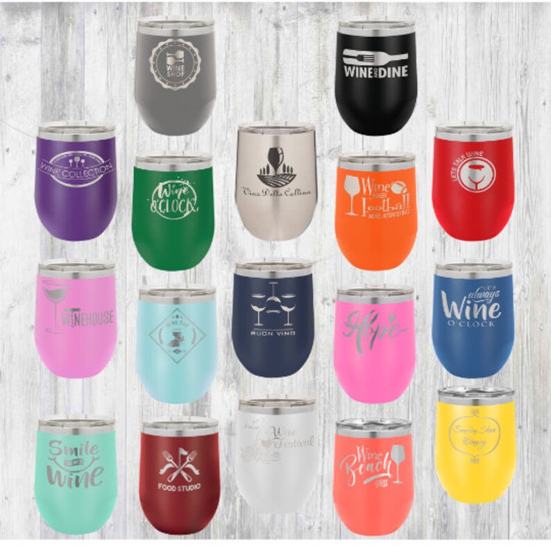 Custom Text Tumbler Personalized Travel Tumbler Laser - Etsy