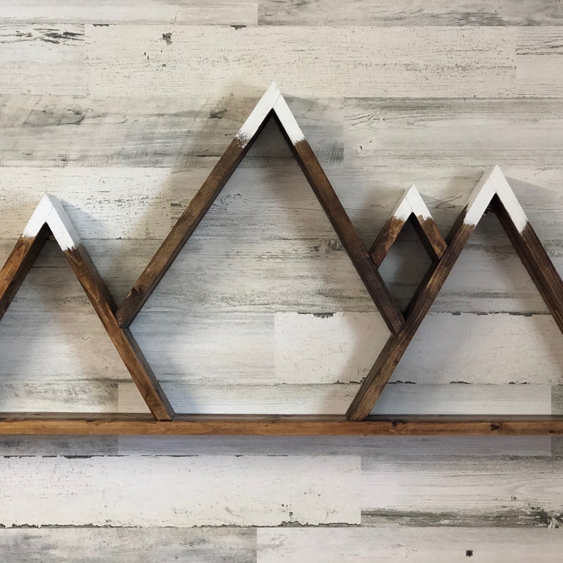 Mountain Wall Shelf - Etsy