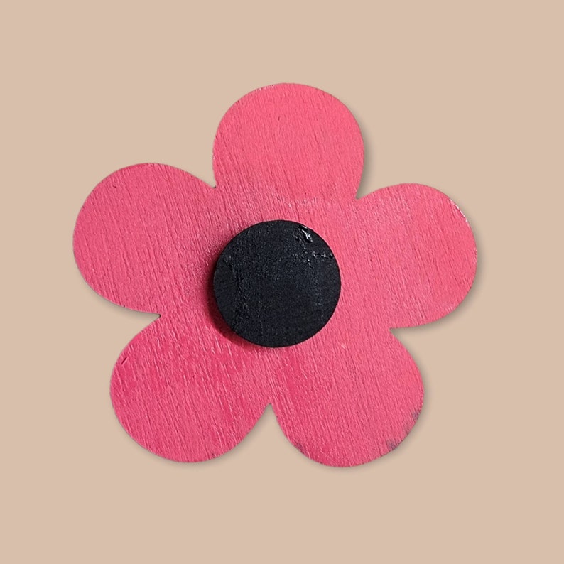 Wooden Wall Flowers Wooden Daisy Decor Girl Nursery - Etsy