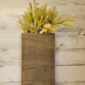Wall Pocket Shelf • Wood Wall Pocket• Flower Wall Pocket• - Etsy