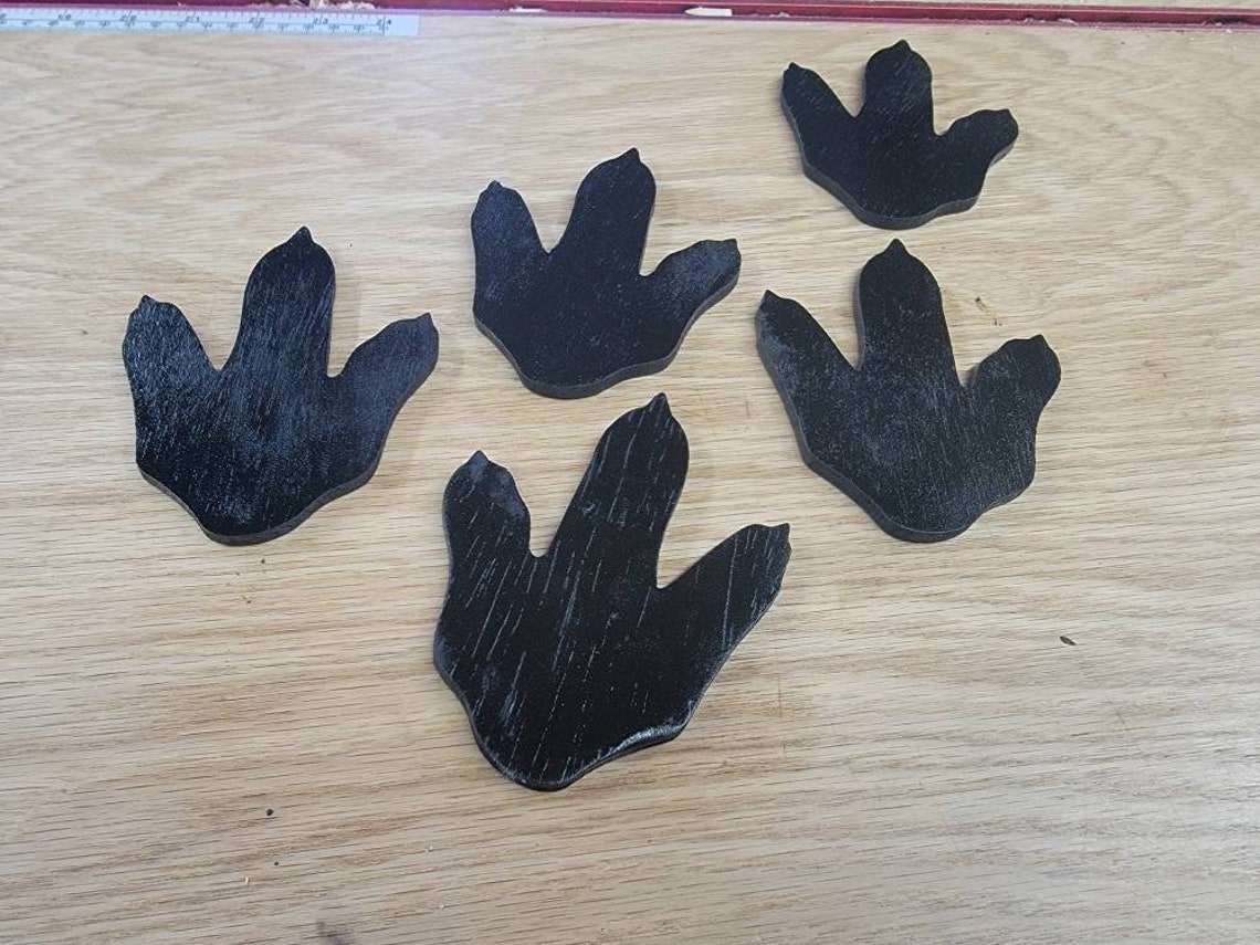 Dinosaur Tracks • Dinosaur Footprints• Trex Tracks • Dinosaur Decor ...