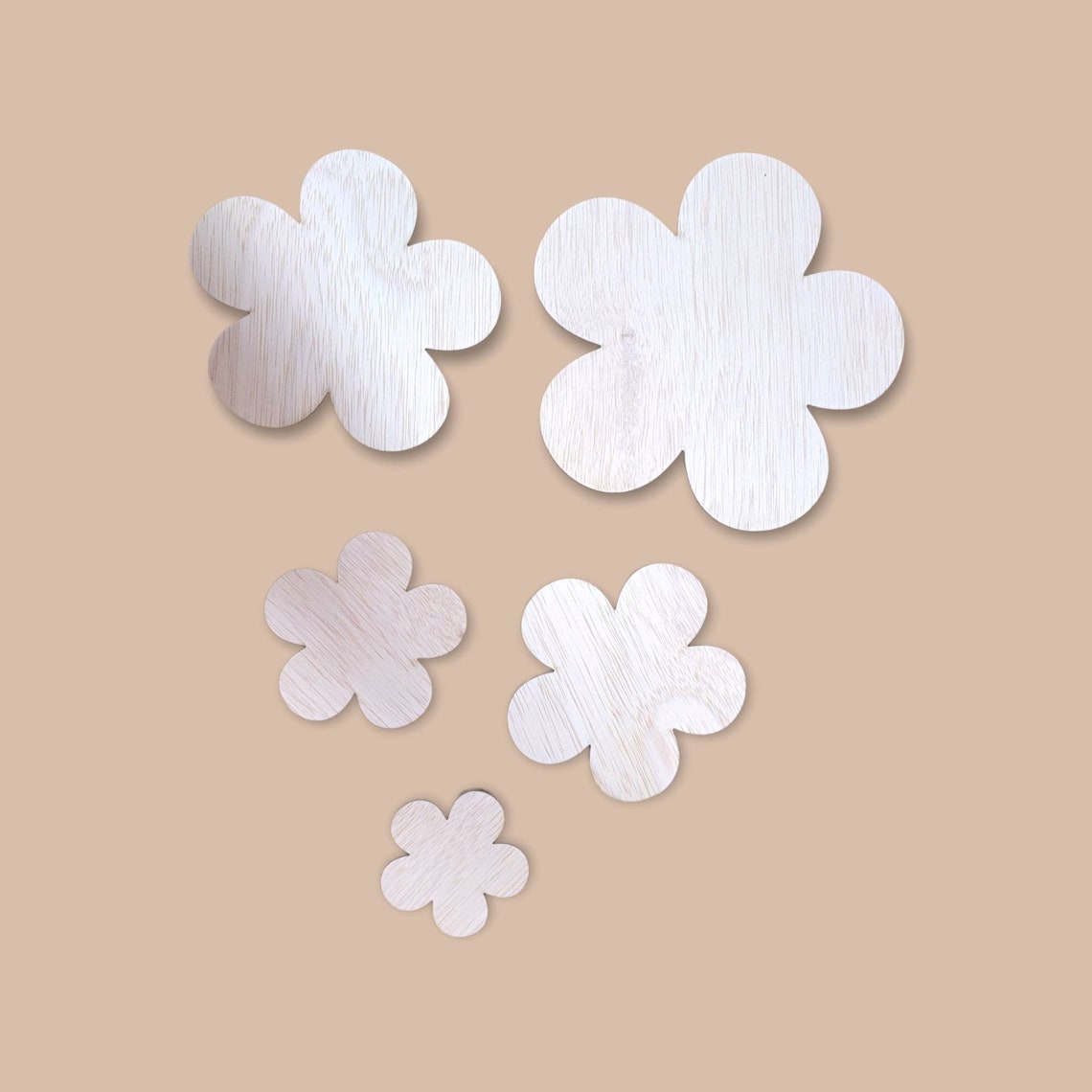 Wooden Wall Flowers Wooden Daisy Decor Girl Nursery - Etsy