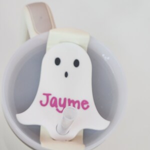 Ghost Name Stanley Topper, Stanley Cup Accessories, Personlized Stanley ...