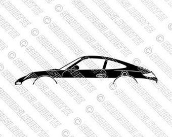 Porsche 911 Carrera Svg - Etsy