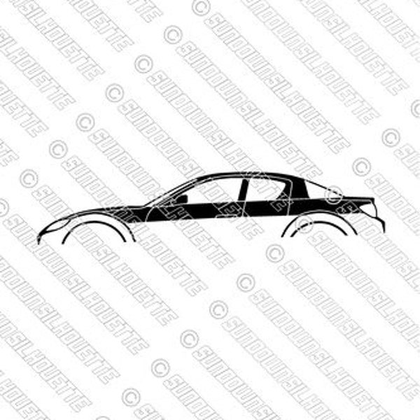 Mazda Rx8 Svg - Etsy