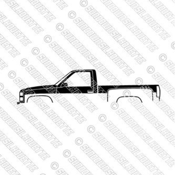 Silverado Single Cab Svg - Etsy Australia
