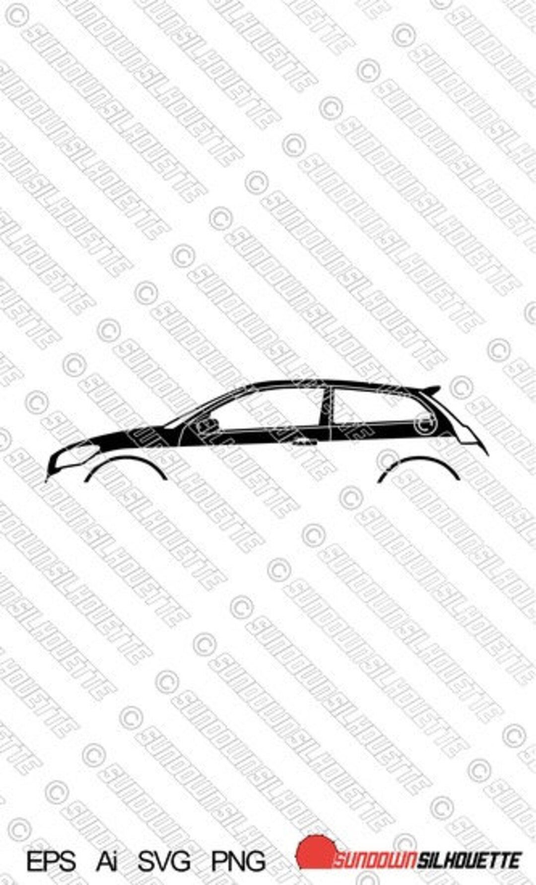 Digital Download Vector Graphic Volvo C30 EPS SVG Ai PNG - Etsy