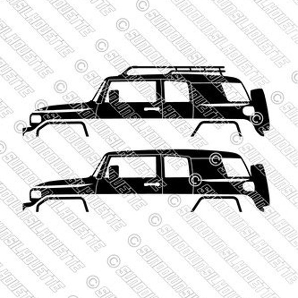 Fj Cruiser Clipart - Etsy