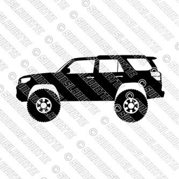 Toyota 4runner 5th Gen Svg - Etsy
