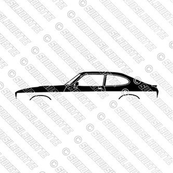 Mercury Capri Car Svg - Etsy