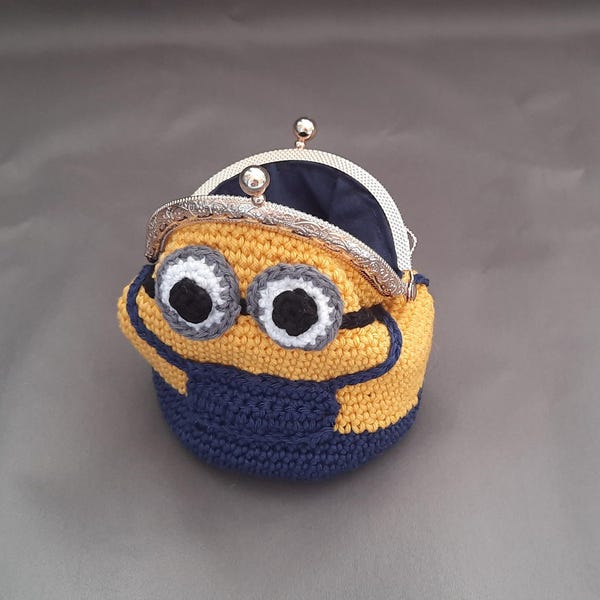 Crochet Minion Purse - Etsy