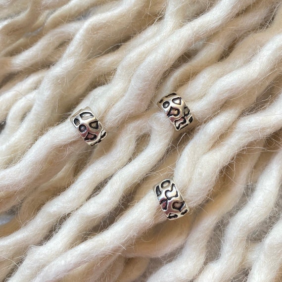 Silver Dreadlock Beads