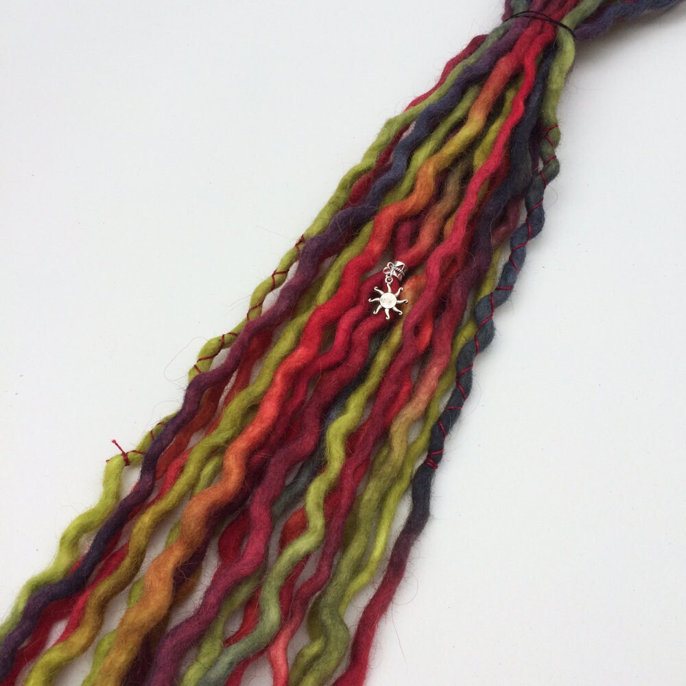 Custom Dreadlocks Goth Princess Double Ended Wool | Etsy