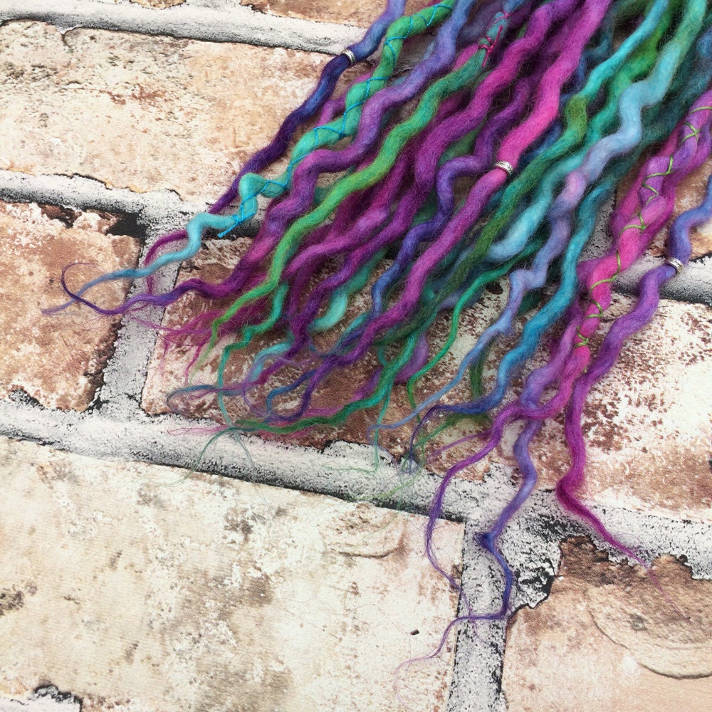 Custom double Ended Fairy Magic Wool Dreadlocks - Etsy