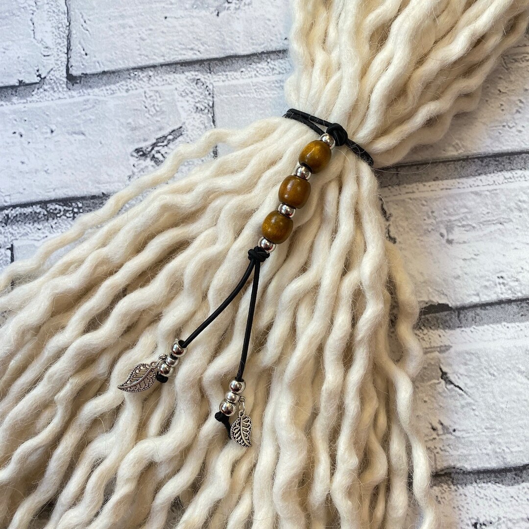 Beaded Dreadlock Tie Dread Tie Dread Holder Hair Tie Loc Tie - Etsy