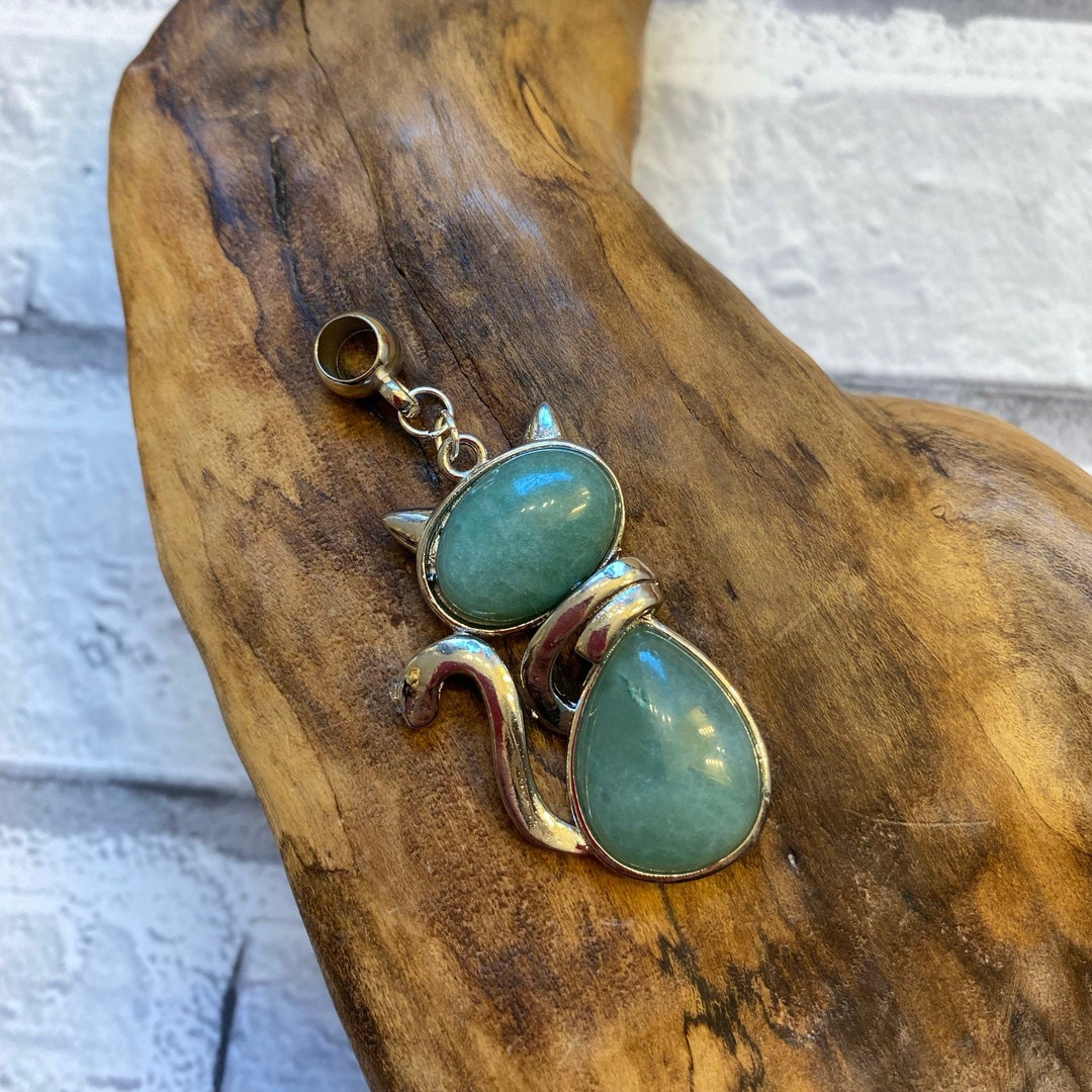 Aventurine Cat Gemstone Dreadlock Bead, Dreadlock Jewellery - Etsy