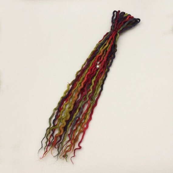 Custom Dreadlocks Goth Princess Double Ended Wool | Etsy