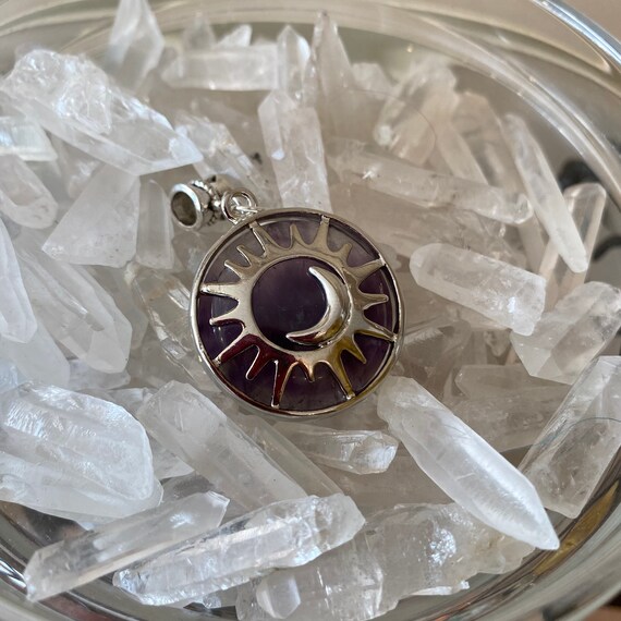 Amethyst Sun & Moon Gemstone Dreadlock Bead Dreadlock - Etsy