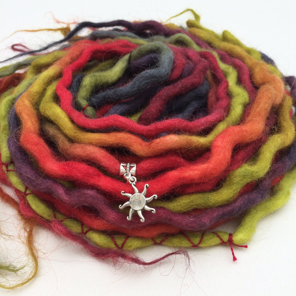 Custom Dreadlocks Goth Princess Double Ended Wool | Etsy