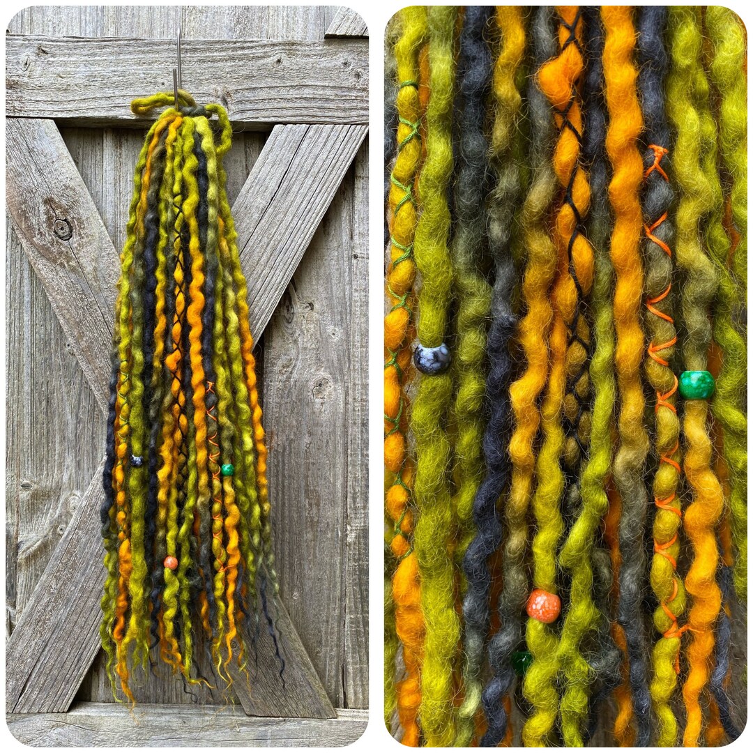 Custom Zombie Queen Double Ended Wool Dreadlocks - Etsy