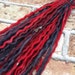 Custom Dreadlocks Cherry Red & Charcoal Double Ended Wool - Etsy UK