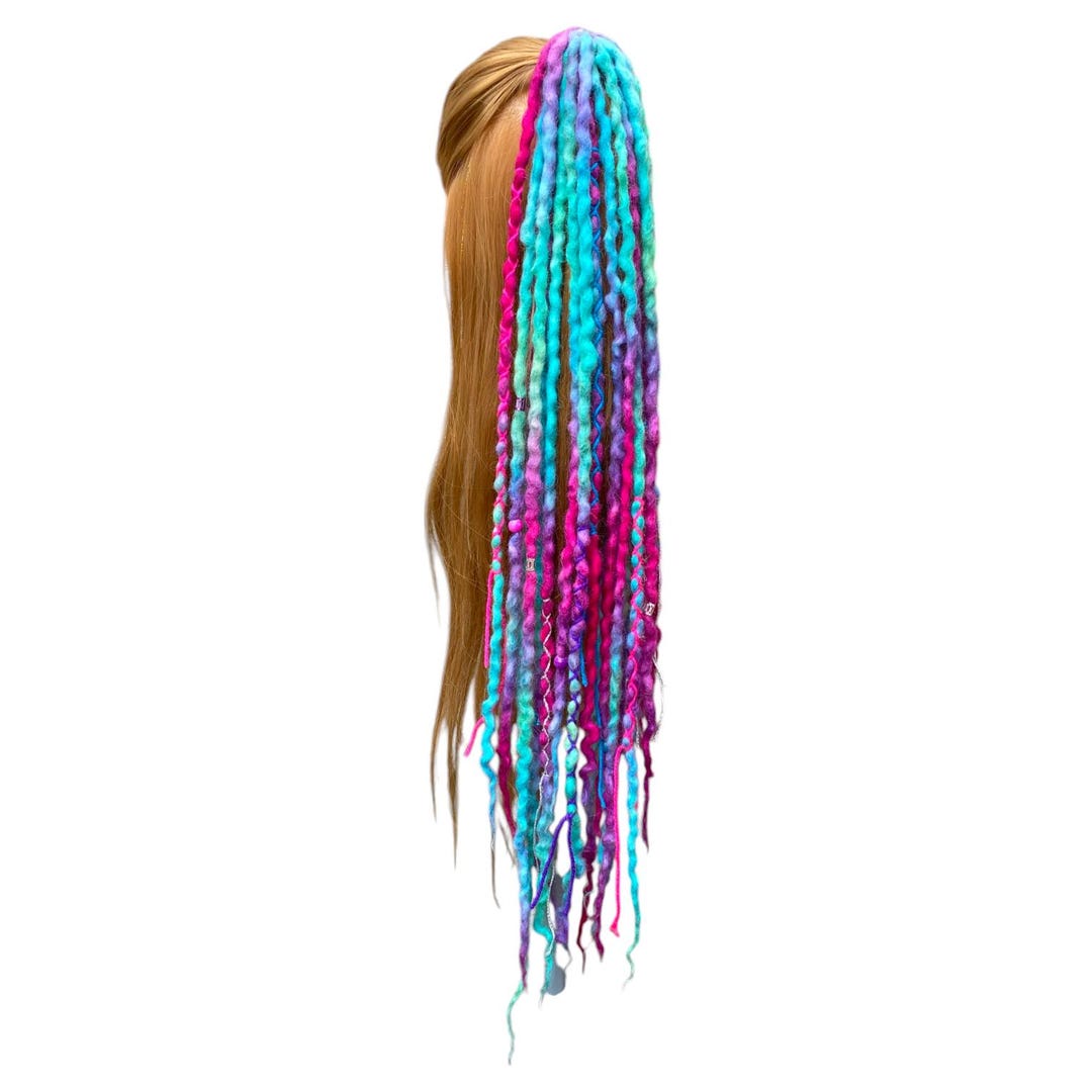 Fairy Magic Dreadlock Ponytail Dreadlock Hair Tie 30 Inches - Etsy