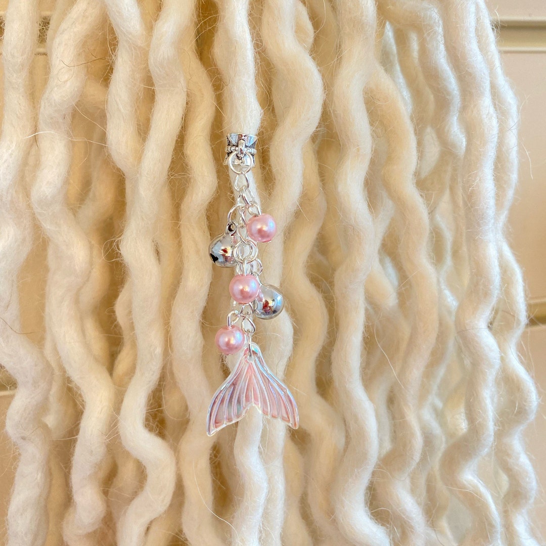 Mermaid Fae Bells Dreadlock Charm, Dread Jewellery, Dreadlocs, Boho ...