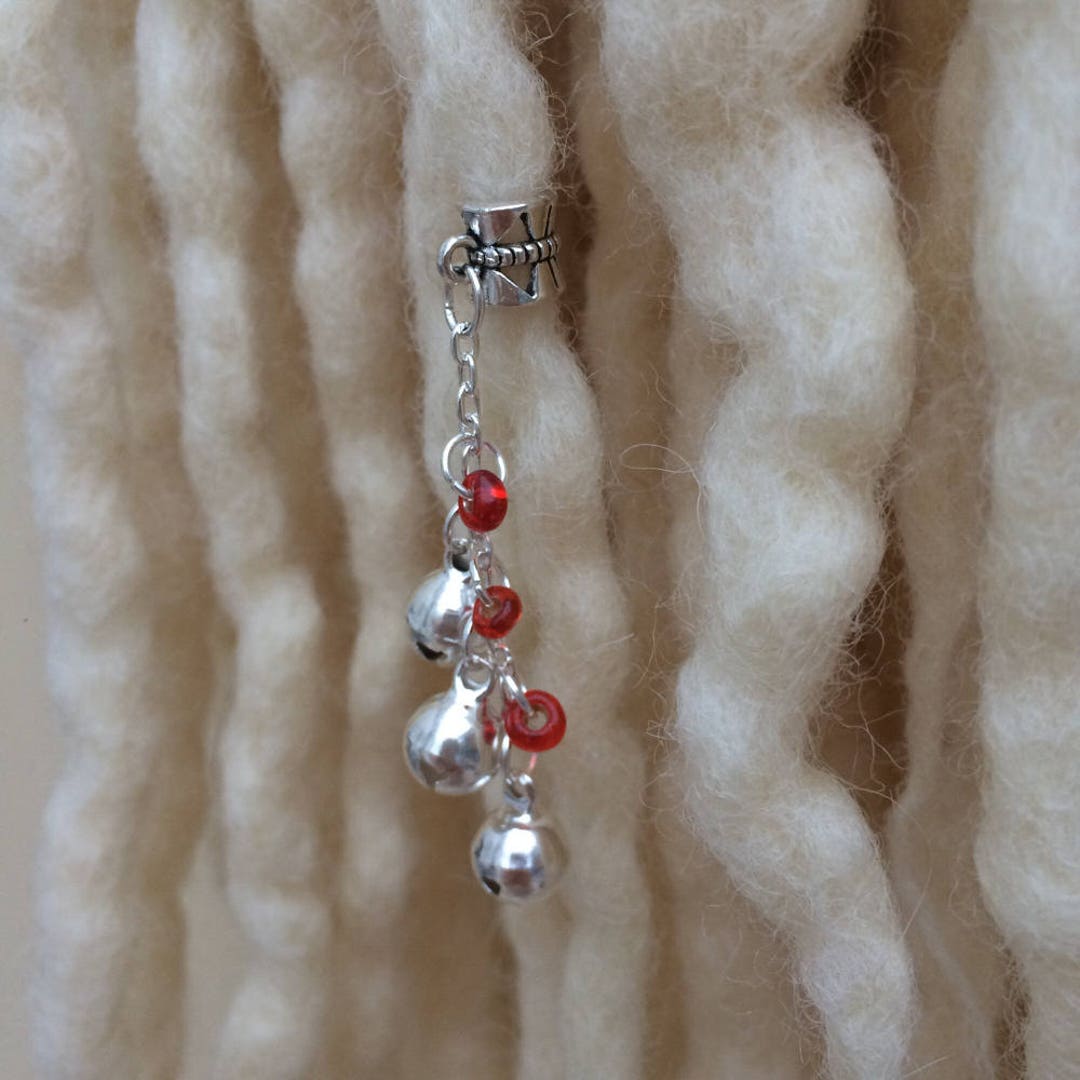 Fairy Bells Dangle Dread Bead, Dreadlock Charm, Dread Jewellery ...
