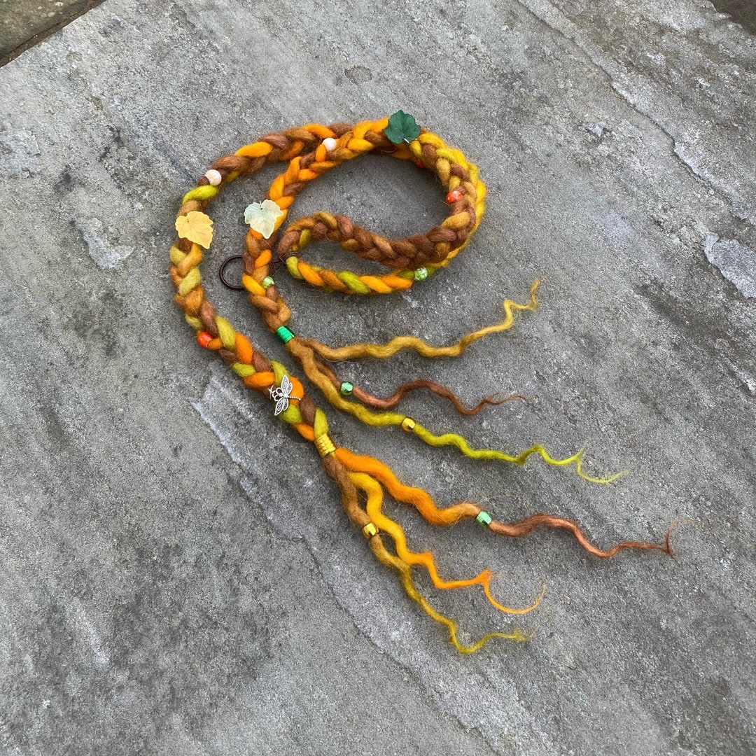 Dreadlock Braid Hair Wrap 27 Inches Dreadlock Accessories - Etsy