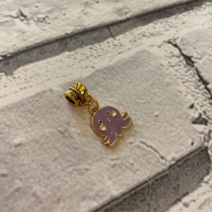 Little Purple Octopus Dreadlock Bead, Dread Charm - Etsy