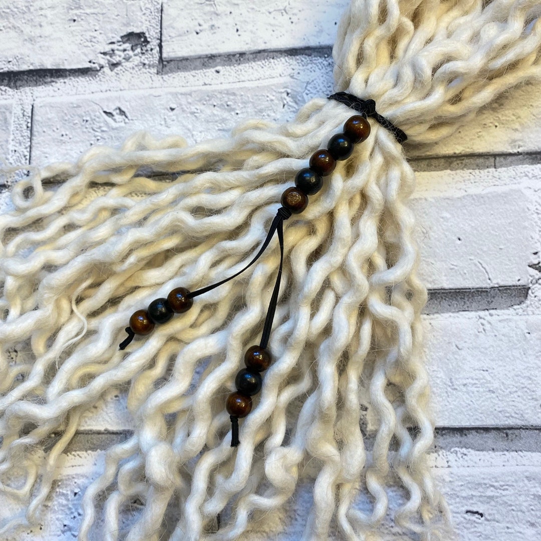 Beaded Dreadlock Tie - Dread Tie - Dread Holder - Hair Tie - Loc Tie - Etsy