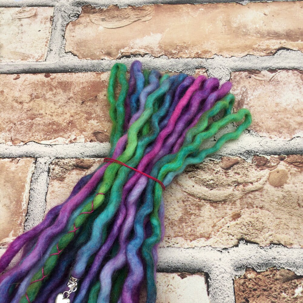 Custom Double Ended Fairy Magic Wool Dreadlocks | Etsy