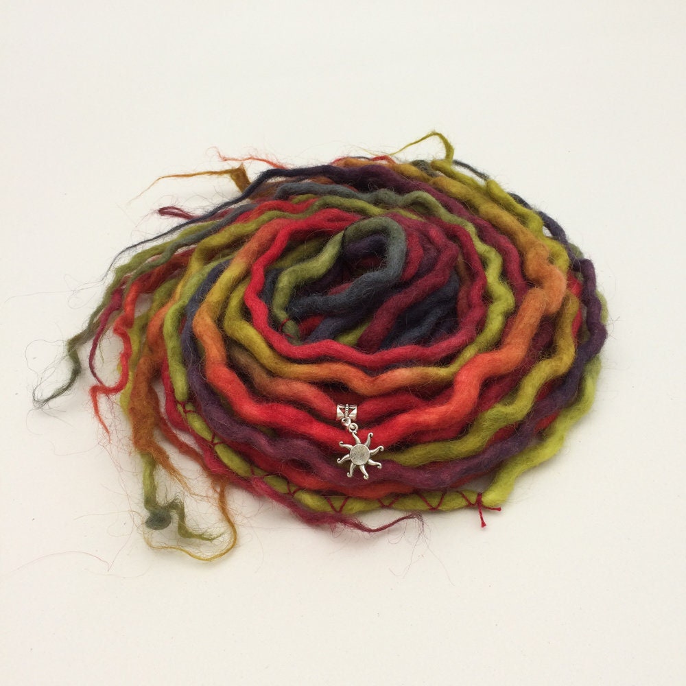 Custom Dreadlocks Goth Princess Double Ended Wool | Etsy