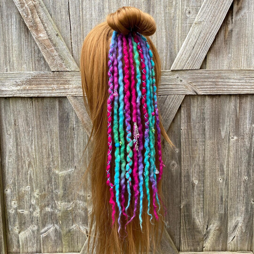 Fairy Magic Dreadlock Ponytail 18 Inches Hair Fall Festival Cosplay - Etsy
